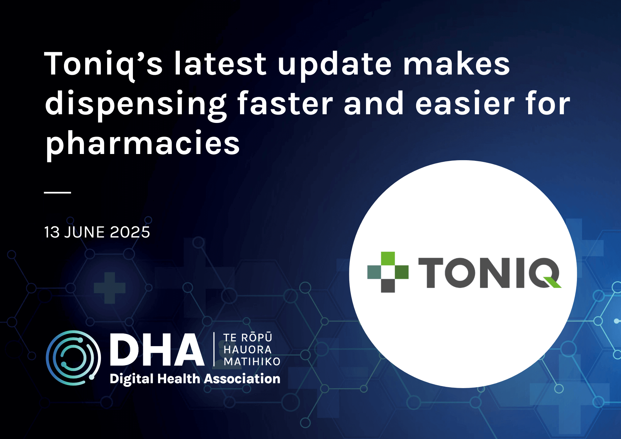 Toniq’s latest update makes dispensing faster and easier for pharmacies ...
